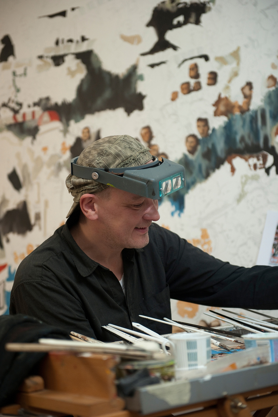 Fotografie Martina Siebenhandl: Tom Strobl Maler